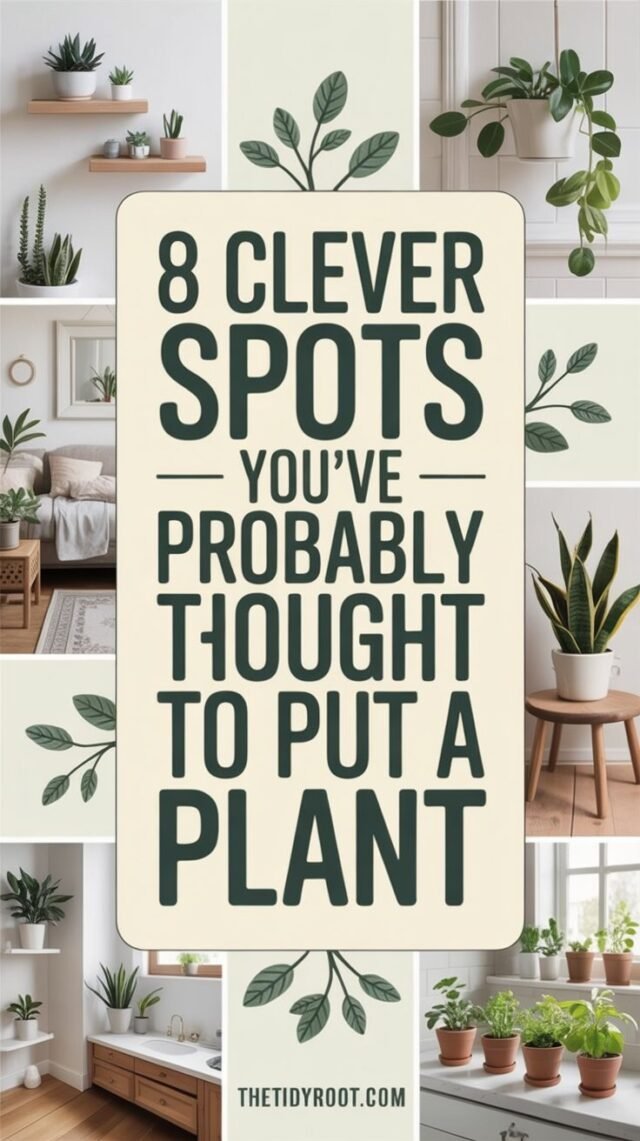 Clever Spots You’ve Probably Never Thought to Put a Plant – thetidyroot.com